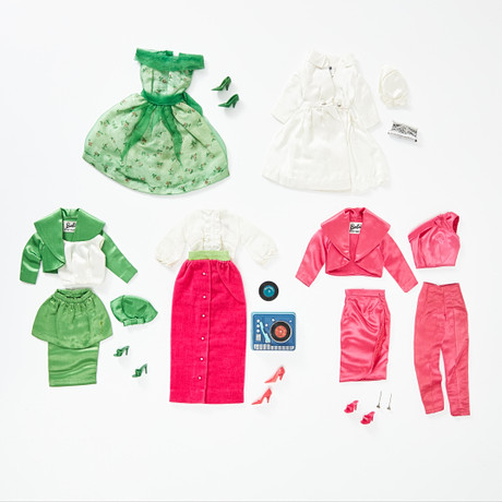 BARBIE, Outfits (5), #959 Theatre Date, #1607 White Magic, #1611 Satin ...