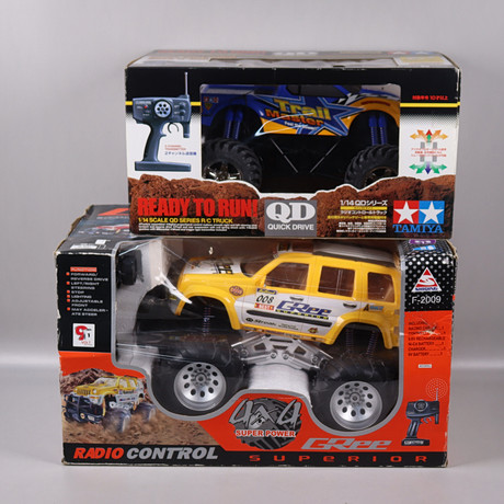RADIO CONTROLLED CARS, Tamiya Trail Master and Shiqing Gree Superior ...