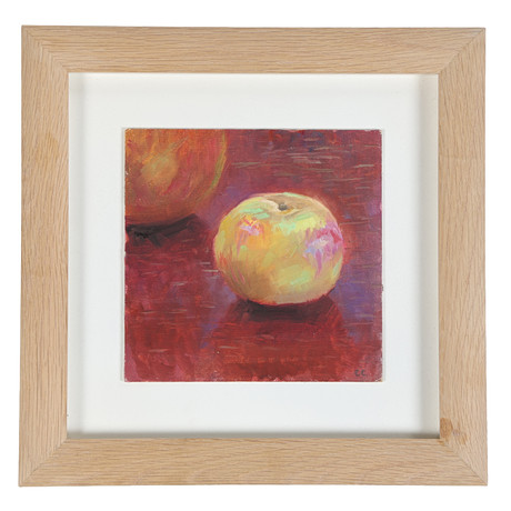 ED COOPER (20TH CENTURY BRITISH), STILL LIFE STUDY OF AN APPLE. Art ...