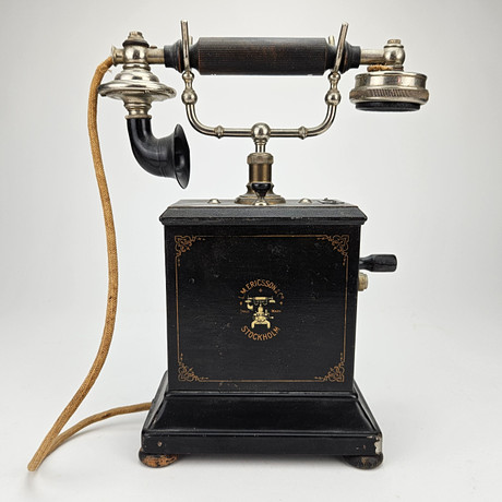 A table phone, LM Ericsson & Co, Stockholm, first half of the 20th ...