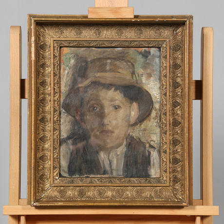 ATTRIBUTED TO DAVID WALLIN. OIL ON PAPER, dated 1909. Art - Paintings ...