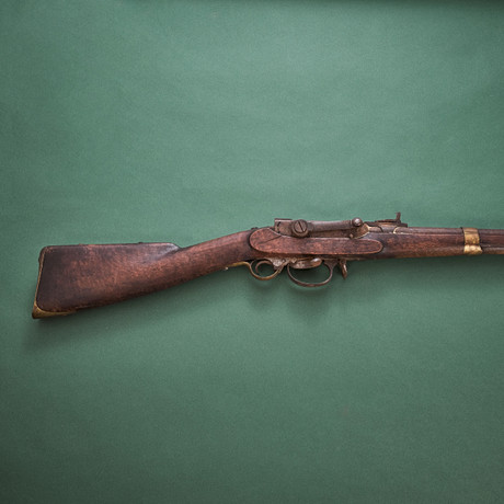 CHAMBER LOADING RIFLE, Norwegian m/1849/55 Herzberg. Weapons ...