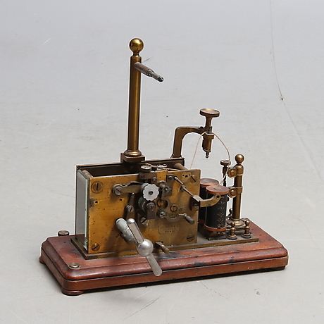 TELEGRAF, L M Ericsson,1800/1900-tal. Samlarföremål - Teknika & Nautika ...