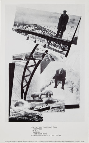 POSTERS, 3 pieces, motifs of photo collage by Aleksandr Rodchenko, from ...