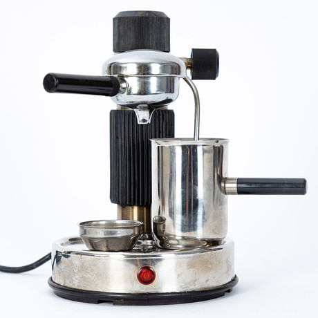 Espresso machine, AMA Milano, 1980s. Silver & Metals - Other metals ...