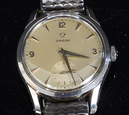 HERRARMBANDSUR, Omega, 1950/60-tal. Klockor & Ur - Armbandsur - Auctionet