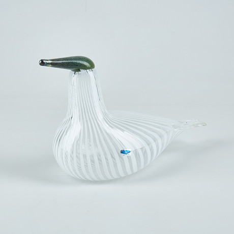 OIVA TOIKKA. A GLASS BIRD, Signed “Suomen sotka”, O Toikka, Nuutajärvi ...