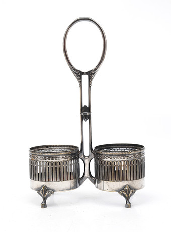 WMF silvery metal cruets, early 20th Century. Silver & Metals - Silver ...