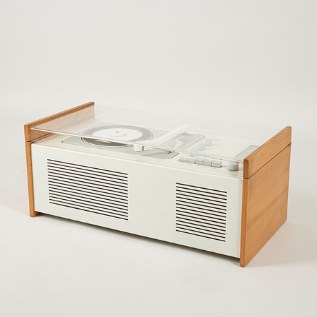 DIETER RAMS. Braun, A turntable metal, plastic, 1960s, Germany ...