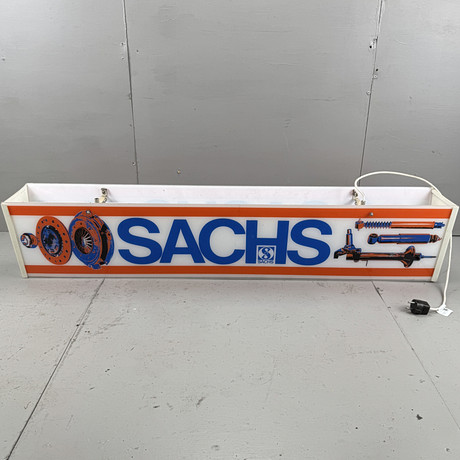 SACHS, a 1970s/80's light sign. Vehicles, Boats & Parts - Automobilia ...