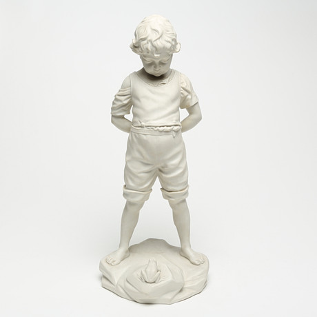 PER HASSELBERG. EFTER. SKULPTUR, parian, Gustafsberg, 1905. Konst ...