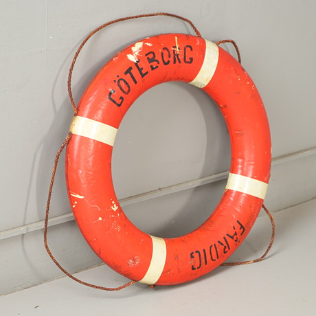 A life-buoy, “Göteborg, Finished”, 20th century. Collectables ...