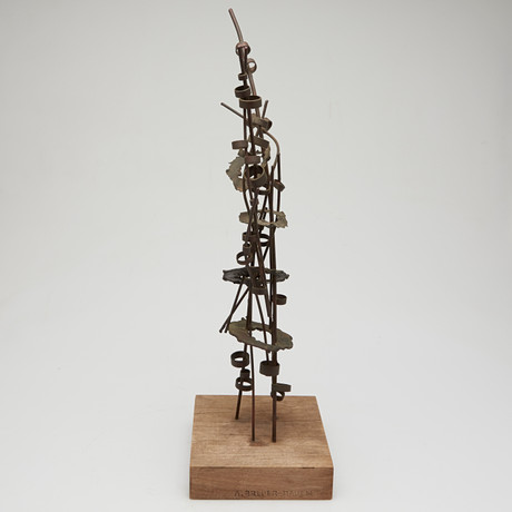 A. BREUER-RAUEN. Abstract sculpture, signed. Art - Sculptures & Bronzes ...