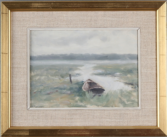 PER SUNDBERG. Oak, oil on Board, signed. Art - Paintings - Auctionet