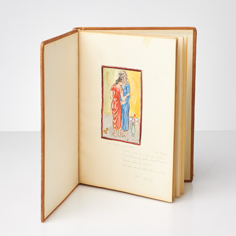 ØRNULF BAST (1905-1974). Bok, "Nattsvermere", 1947, med dedikation och ...