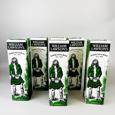 6 BOTTLES WILLIAM LAWSON'S WHISKY. Wine, Port & Spirits - Auctionet