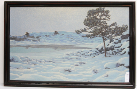 JOHAN JANSSON. Oil on canvas, signed. Art - Paintings - Auctionet