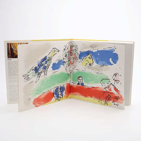 ANDRÉ PIEYRE DE MANDIARGUES. BIBLIOFILI, CHAGALL, MED DUBBELSIDIGT ...