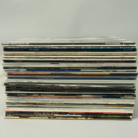 LPS. AND SINGLES. 1980S/90S. 50+40 PARTS. Collectables - Audio, Vinyl ...