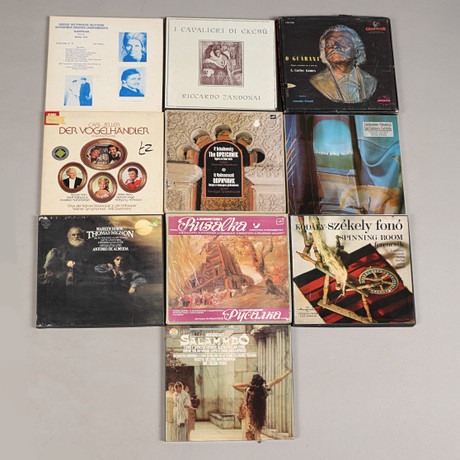 A COLLECTION OF OPERA BOX SETS (10). Collectables - Audio, Vinyl & Hi ...