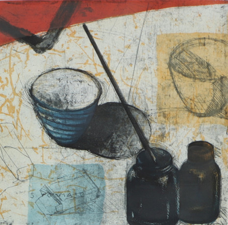 KURT MAIR. Still life, etching, signed. Art - Engravings & Prints ...