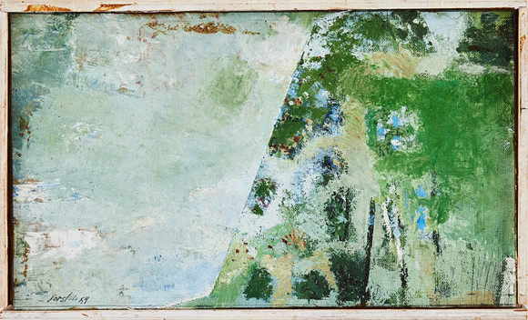TORSTEN ANDERSSON (1926-2009). "Komposition". Konst - Måleri - Auctionet