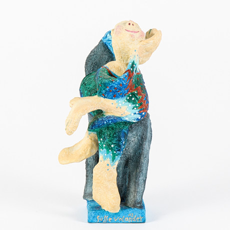 SUSSE VOLANDER skulptur, keramik, signerad 02. Konst - Skulptur - Auctionet