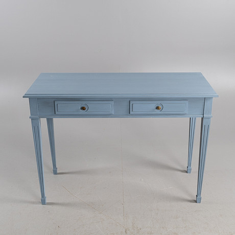 A Gustavian style “Kronborg” desk by K A Roos, 19th/21st century ...