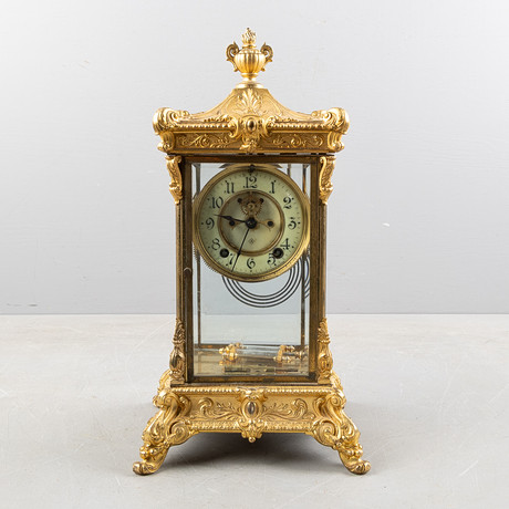 TABLE CLOCK, Ansonia Clock Co, New York, Excelsior, circa 1900. Clocks ...