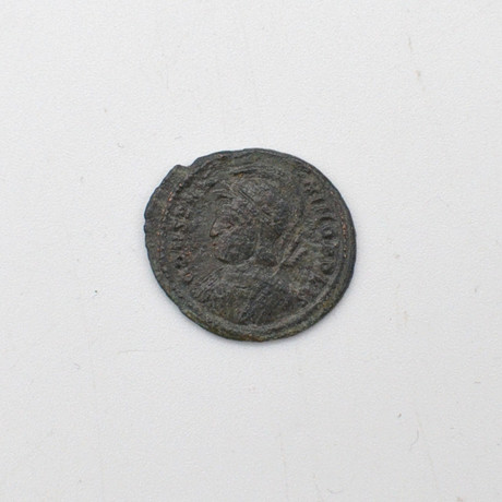 ROMAN BRONZE COIN, CONSTANTINE THE GREAT (306-337), STANDARD ...