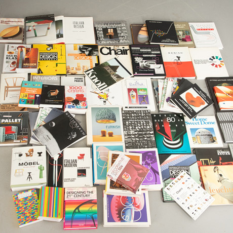 Collection: Books about modern design/ design/ furniture (ca. 60 ...