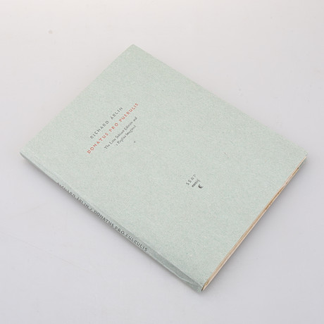 RICHARD ÅRLIN. Book, Donatus Pro Puerulis, Facsimile reproduction of ...