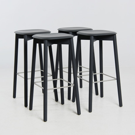 ISKOS - BERLIN. "Soft Edge 82", barstolar, 4 st, Hay, Danmark. Möbler ...