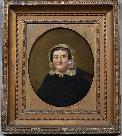ALFRED RETHEL. Attributed to. 1816-1859 Düsseldorf, oil raised on Board ...