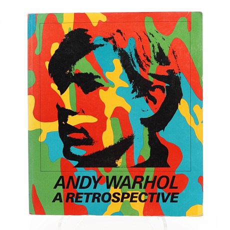 ANDY WARHOL. CATALOGUE FROM THE MUSEUM OF MODERN ART IN NEW YORK 1989 ...