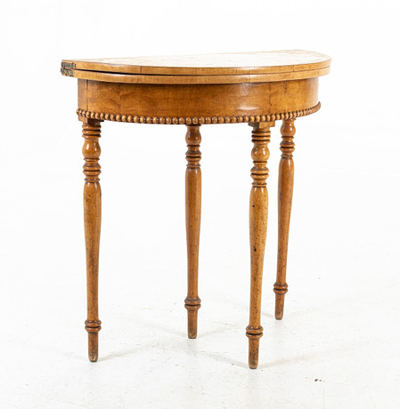 A LUNAR TABLE/GAME TABLE, second half of the 19th century. Furniture ...