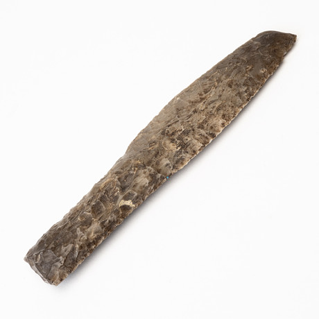 A flint dagger, Late Neolithic c. 2300 BC - 1700 BC. Weapons ...
