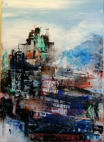 JUDITH UEHLING OIL PAINTING. Art - Paintings - Auctionet