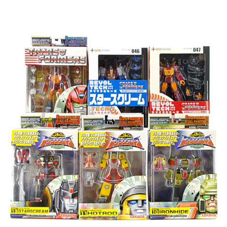 TRANSFORMER, 3 + 2 pieces, Takara and Kaiyodo, China and Japan. Toys ...