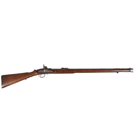 WESTLEY RICHARDS .4505 PERCUSSION 'MONKEY TAIL' RIFLE. Weapons ...