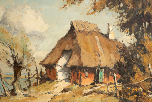 JULIUS FRIEDRICH LUDWIG RUNGE (1843-1922). An der Schlei. Art ...