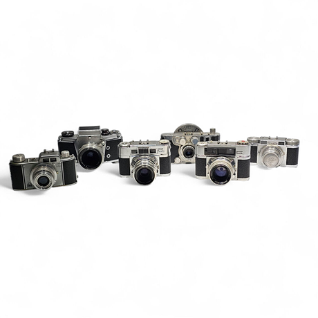 Collection of six cameras. Photo, Cameras & Lenses - Cameras ...