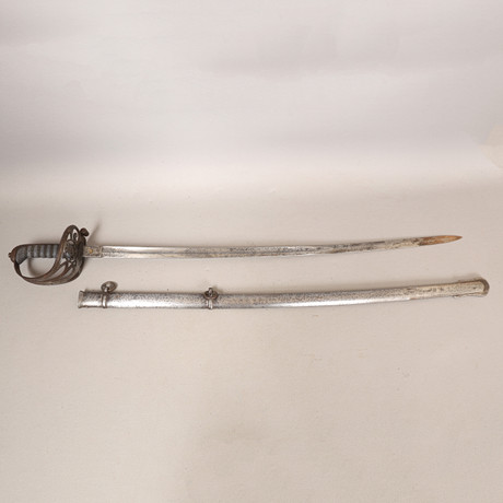 PATTERN 1827 RIFLE OFFICERS SWORD. Weapons & Militaria - Edged weapons ...