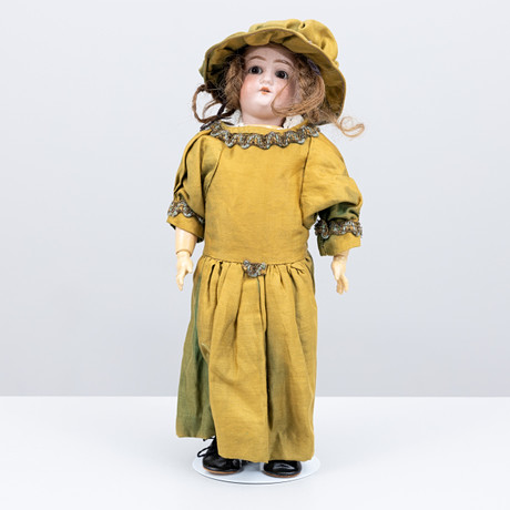 GIRL DOLL, marked 250 KH (Kley &Hahn) Walküre 0 Germany”, early 20th ...