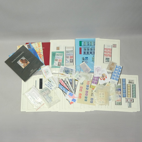 COLLECTION OF UNSTAMPED SWEDISH STAMPS. Coins, Medals & Stamps - Stamps ...