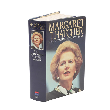 MARGARET THATCHER. The Downing Street Years, Signed, 1993. Books, Maps ...