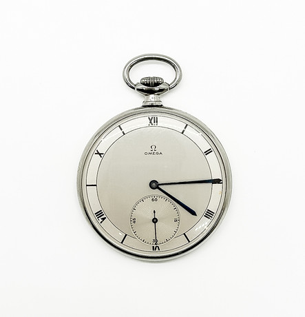 POCKET WATCH, OMEGA, Sector dial, Manual, Circa 1935-1937. Clocks ...