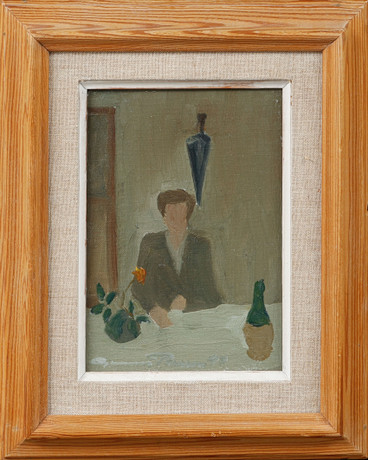 GUNNAR PERSSON. “Lilly”, oil on panel, signed and dated 47. Art ...