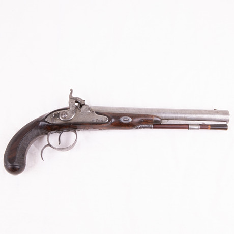 IMPACT LOCK GUN, W. Parks, London, 19th century, London. Weapons ...
