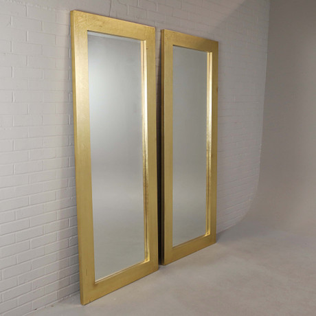 1970S ITALIAN STYLE WALL MIRRORS, A PAIR. Mirrors - Auctionet